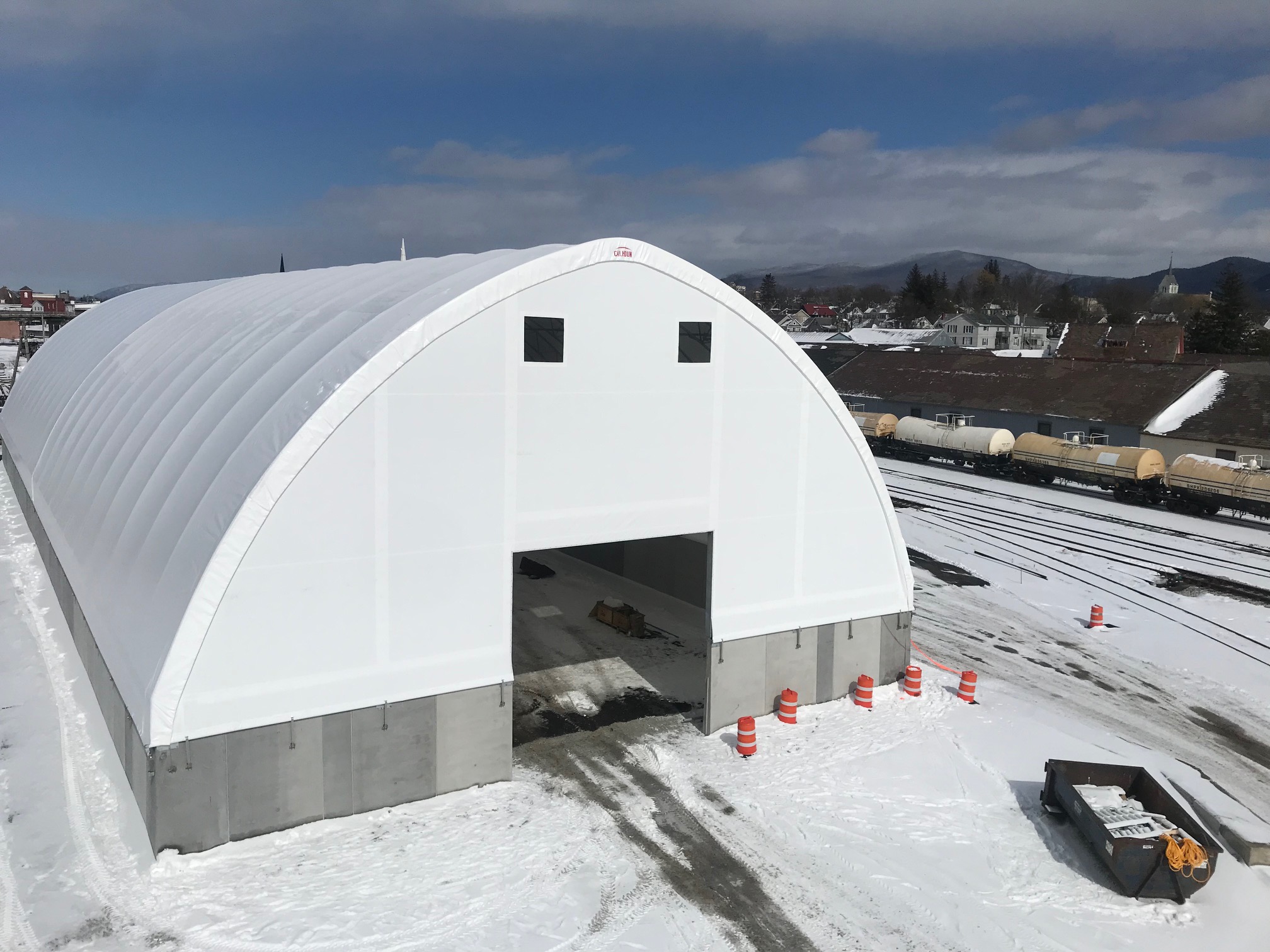 Calhoun Super Structure | Greg Lussier Barn Builders